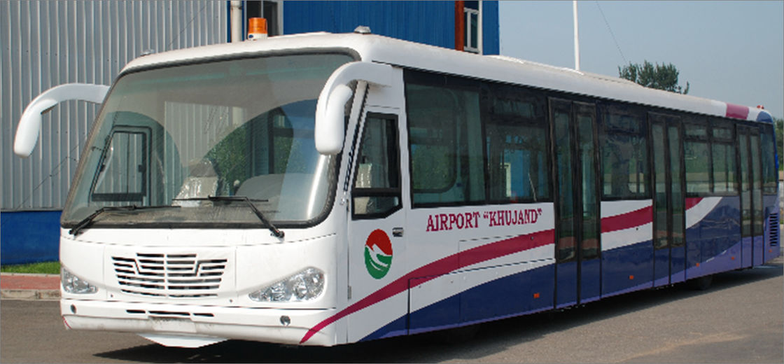 Durable Low Carbon Alloy Steel Body Nice Airport Shuttle Bus With ...