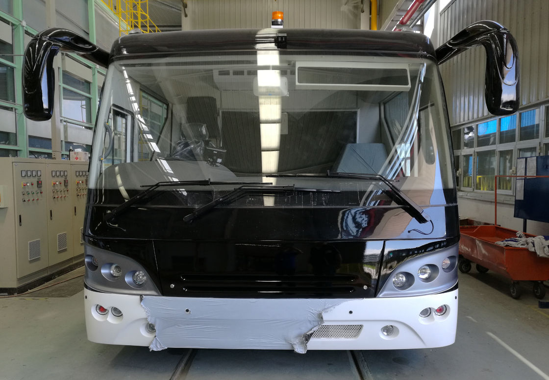 51 Passenger 4 Stroke Diesel Engine Airport Limousine Bus 4 doors 2.7m ...